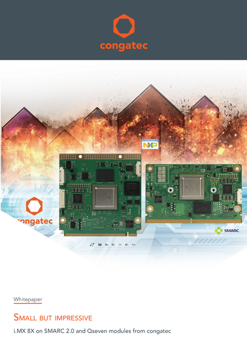 i.MX 8X on SMARC 2.0 and Qseven Whitepaper - congatec