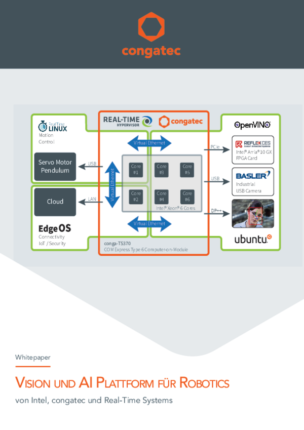 KI-Vision Plattform für Robotics - congatec