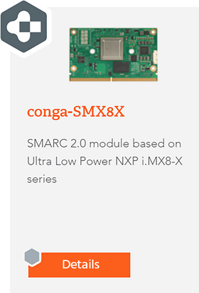 congatec Computer-on-Modules based on NXP i.MX8 processor series - congatec