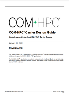 COM HPC Standard - High performance Computer on Module formfactor - congatec