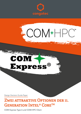 Erstes COM-HPC Modul und weiteres COM Express Type 6 Modul mit Intel ...