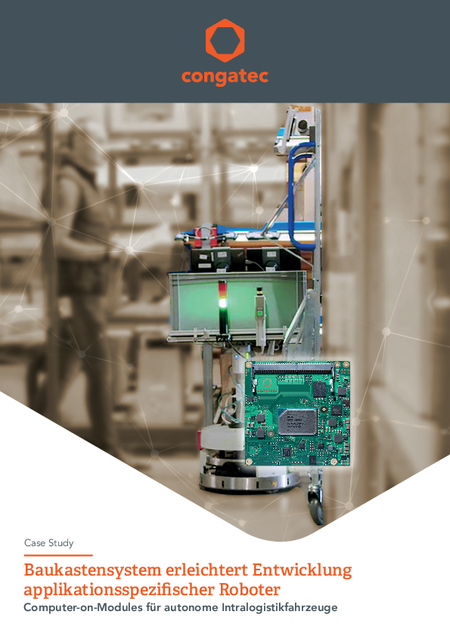 Computer-on-Modules für autonome Intralogistikfahrzeuge - congatec