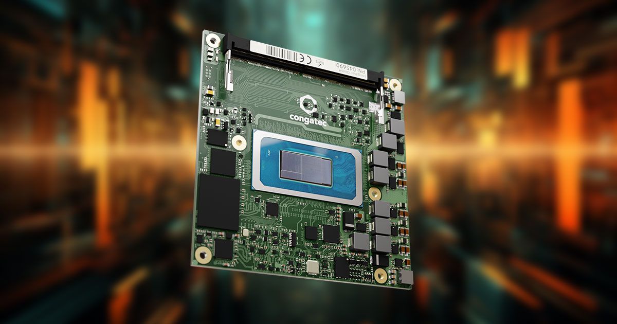 COM Express Computer-on-Modules with Intel Core Ultra Processors - congatec