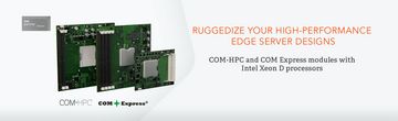 COM-HPC Server with Intel Xeon D processor (Ice Lake D) - congatec