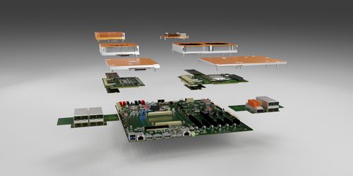 Micro-ATX Application Carrier Board for COM-HPC Client Modules - congatec