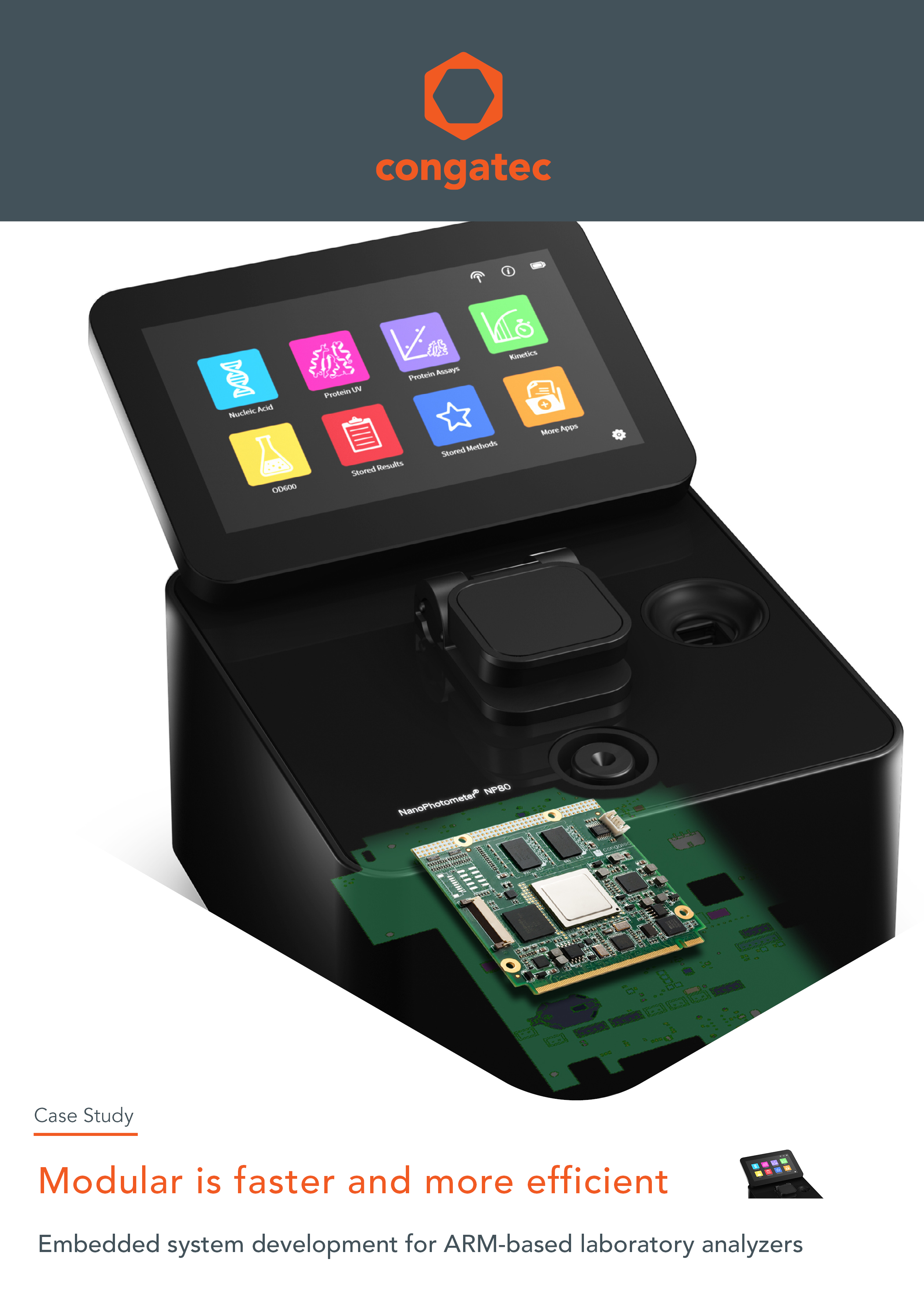 Embedded Computer Technologie von congatec in der Medizintechnik - congatec