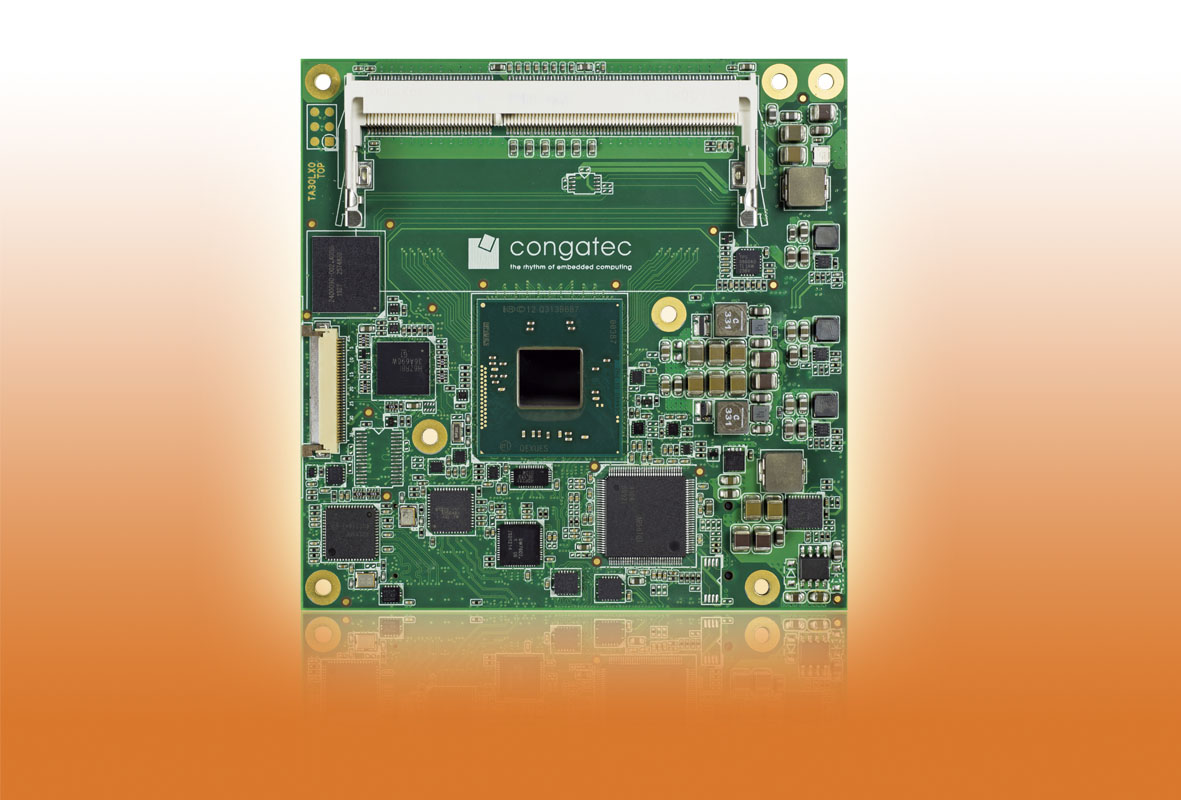 congatec anuncia su primer módulo Qseven con familia de procesadores Intel® Atom™ E3800 de chip ...